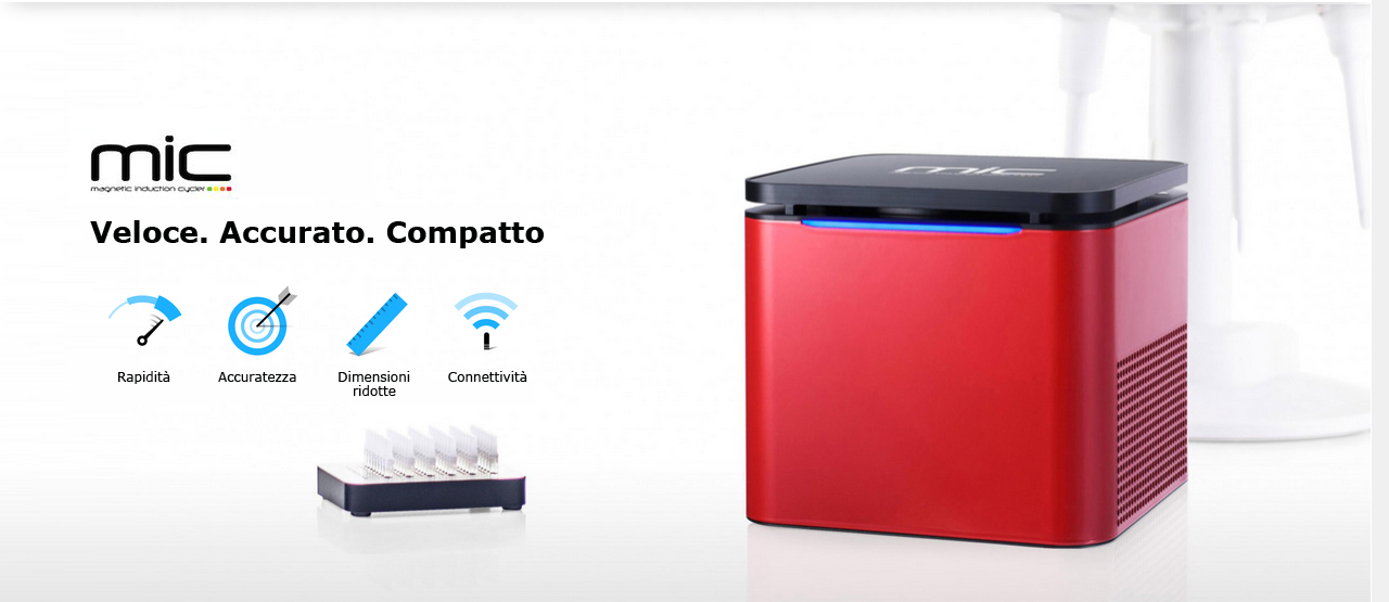 MIC:STRUMENTO "REAL-TIME PCR" VELOCE, INNOVATIVO E COMPATTO - Resnova